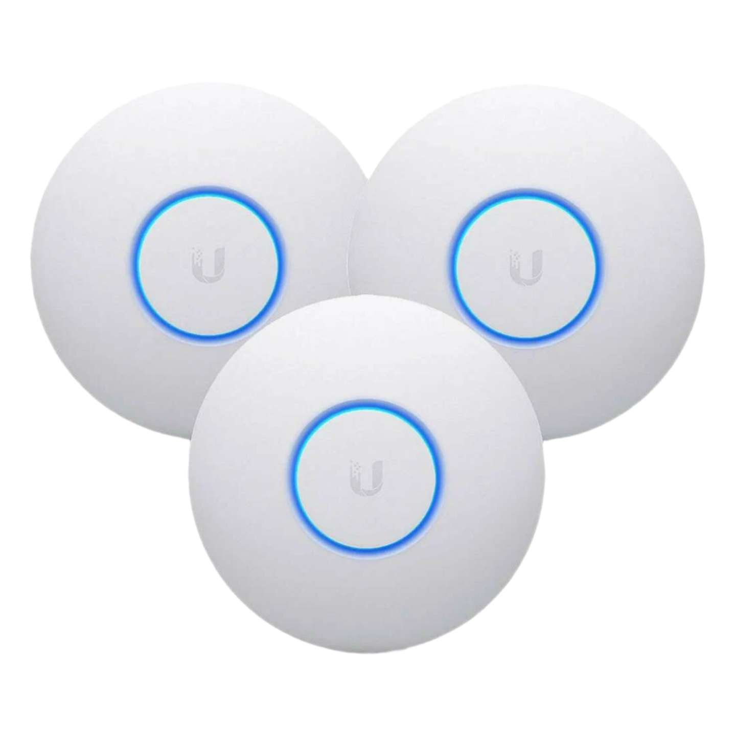 Wi-Fi точка доступа Ubiquiti UAP-NANOHD-3 1733MBPS 3PACK, 2.4 ГГц / 5 ГГц, MU-MIMO, MIMO, белый