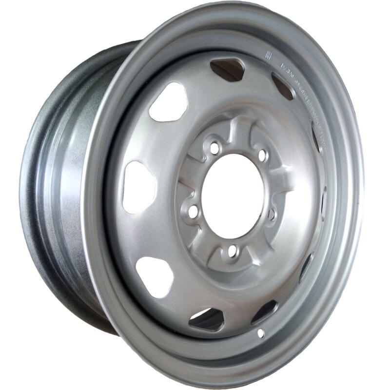 Штампованный колесный диск Kronprinz УАЗ Патриот/Хантер 6,5x16/5x139,7 ET40 D108,5 Silver (У160-3101012-05) (5 мм) 825 кг