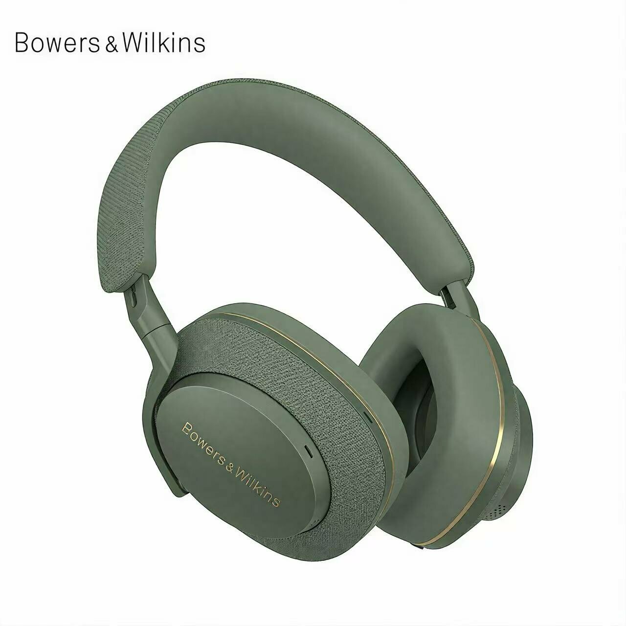 Беспроводные накладные Hi‑Fi наушники Bowers & Wilkins PX7 S2e с активным шумоподавлением (сосново-зеленый)