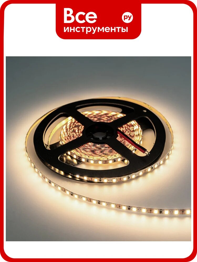 Светодиодная лента Alvar PREMIUM 12В 9.6Вт IC, 4500К нейтральная, IP20, 2835 120 LED AL-PIC1296N_5