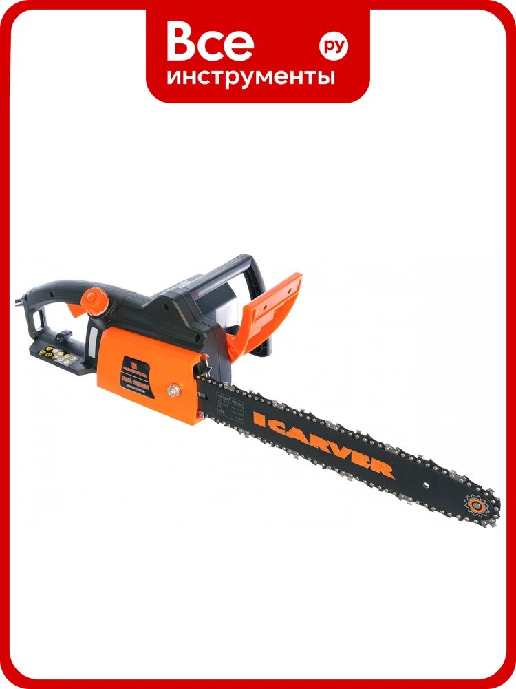 Цепная пила CARVER RSE-2200М, 2000Вт, 40см, автоматическая смазка цепи