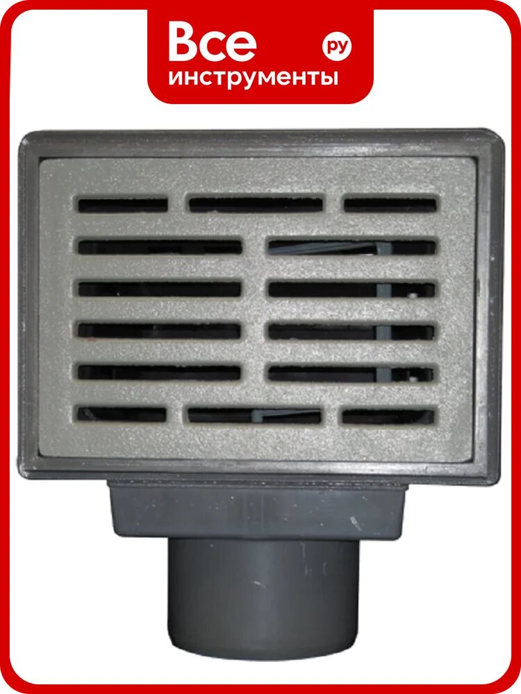 Трап HL с решеткой из чугуна, с горизонтальным выпуском DN110 HL 71G, из чугуна