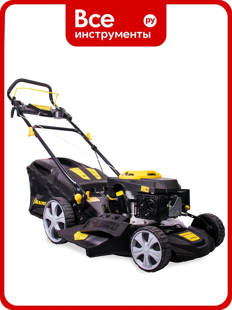 Газонокосилка CHAMPION LM4622, 46 см, 60 л, складная рукоятка, 3,5 л. с.