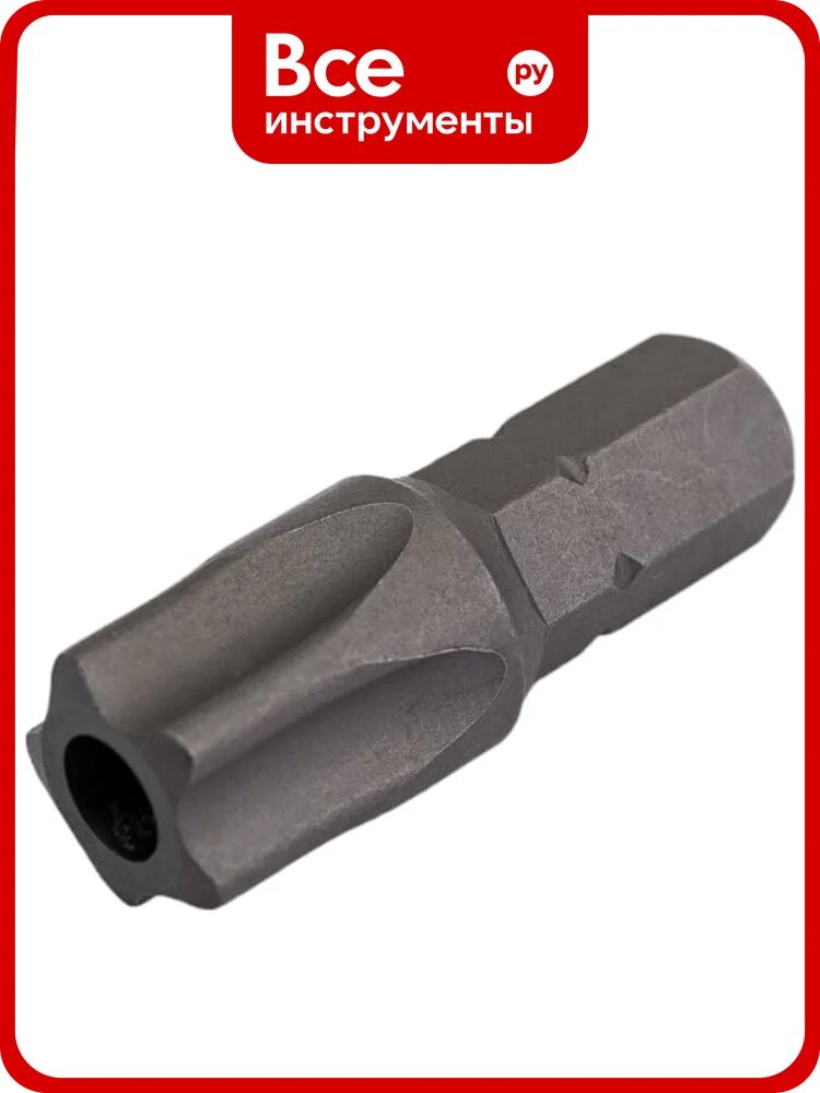Вставка JTC 1/4"DR 5-гранная TORX с отверствием TS50Hх25мм 1192550 815076