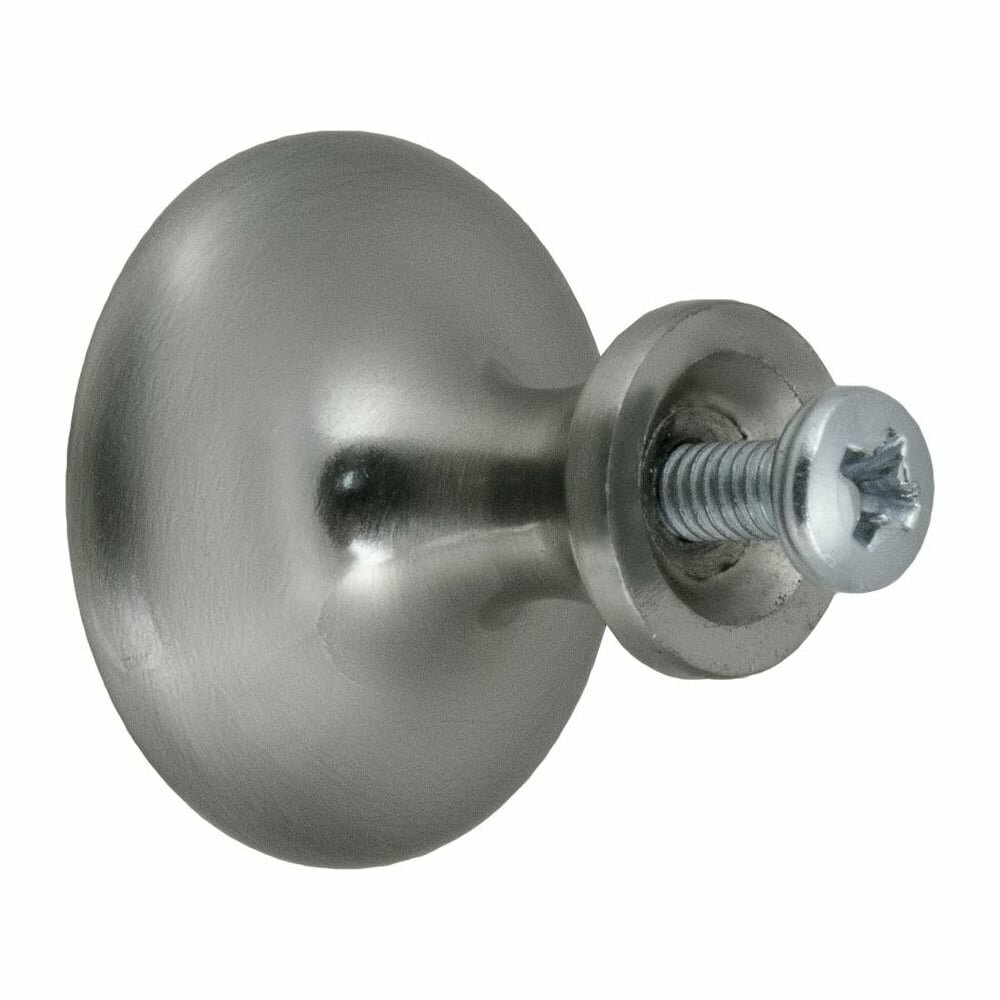Ручка-кнопка JET 161 матовый хром RQ161Z.025CM99 — фото 1
