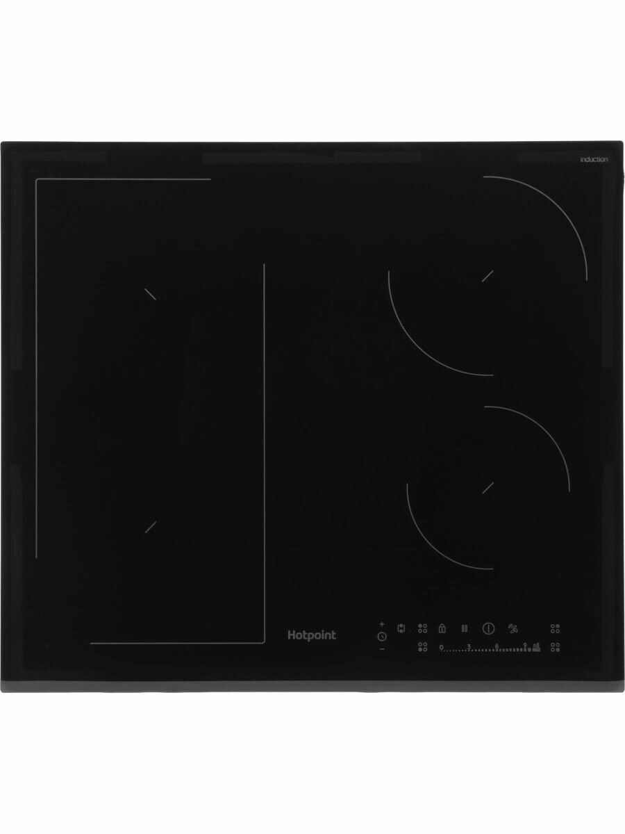 Варочная поверхность индукционная Hotpoint HS 3560B BF черный