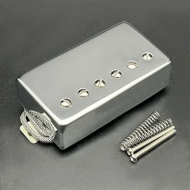 GETMUSIC Alnico 5 LP Humbucker N-7.5K/B-15K Серый, Bridge 52MM