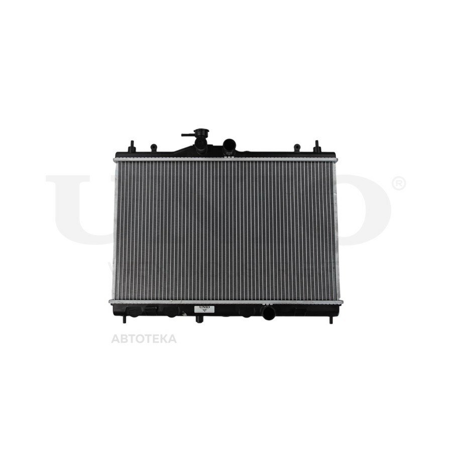 Радиатор охлаждения двигателя NISSAN TIIDA 07- UNIO RAD10057