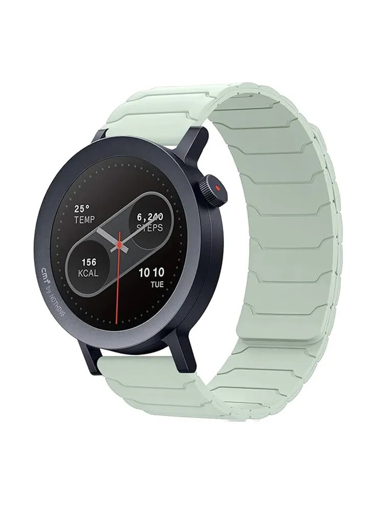 Магнитный силиконовый ремешок 22mm для CMF Watch Pro 2 / nothing смарт-часы cmf watch pro / CMF Watch 3 Pro