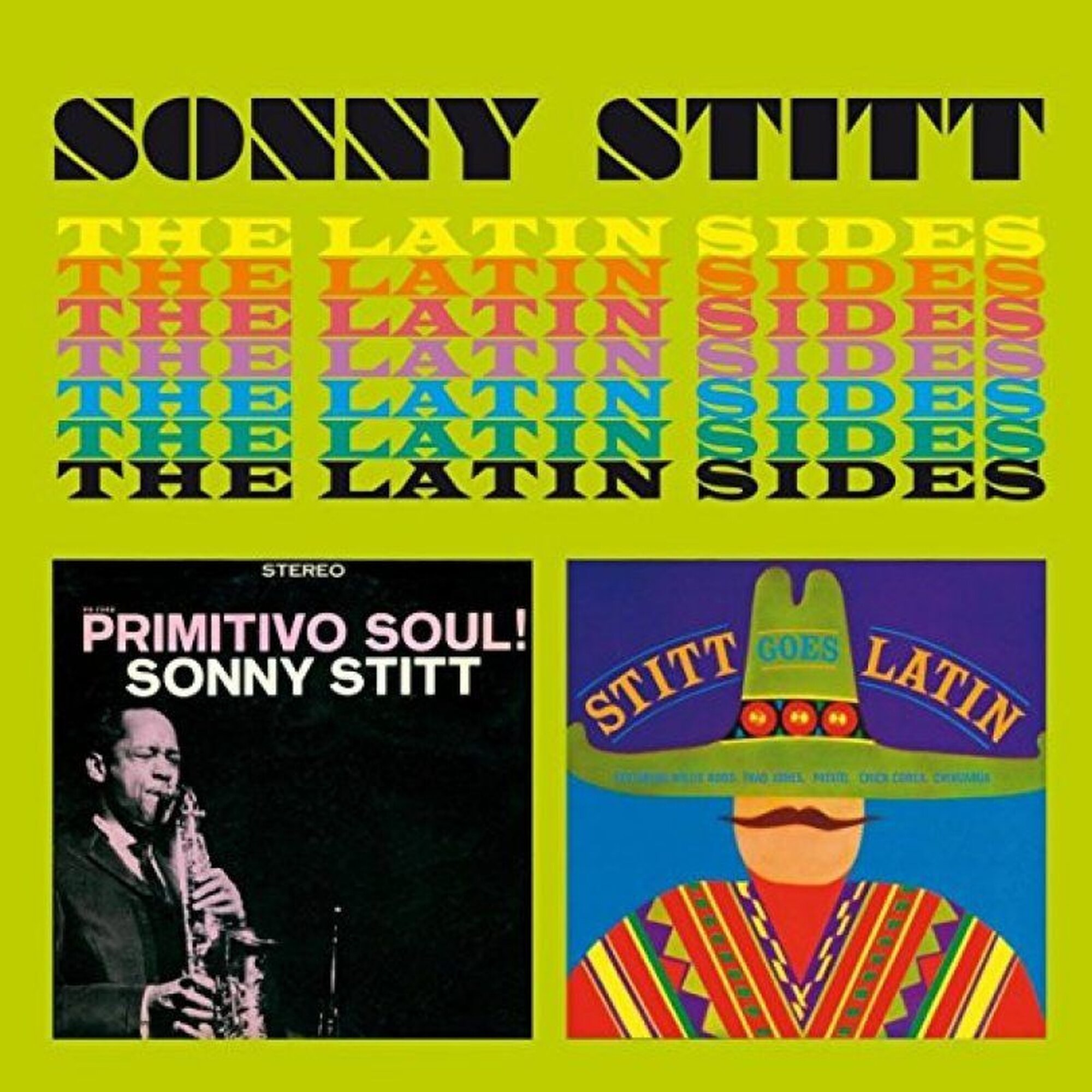 SONNY STITT - The Latin Sides (CD, Compilation, Remastering) Компакт диск