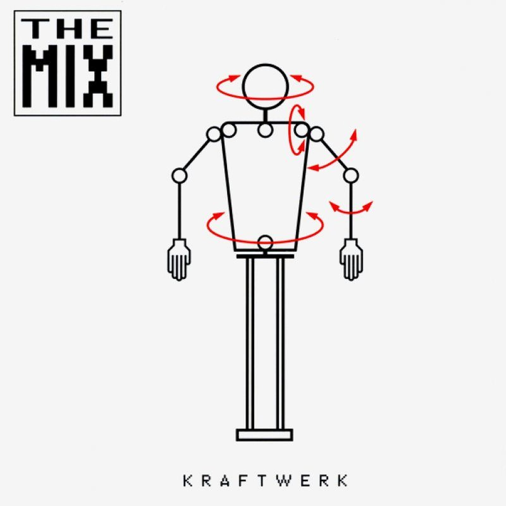 KRAFTWERK - The Mix (2LP, Reissue, Remastered, 180 Grams, Black Vinyl) Виниловая пластинка