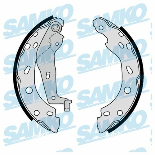 Колодки тормозные барабанные (комплект 4 шт.) Samko 87750