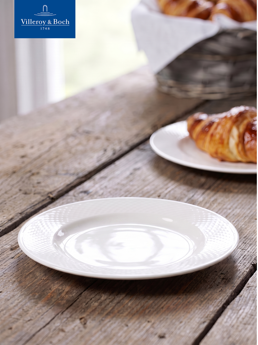 Тарелка пирожковая 17 см, Easy White, Villeroy & Boch, Премиум-Фарфор