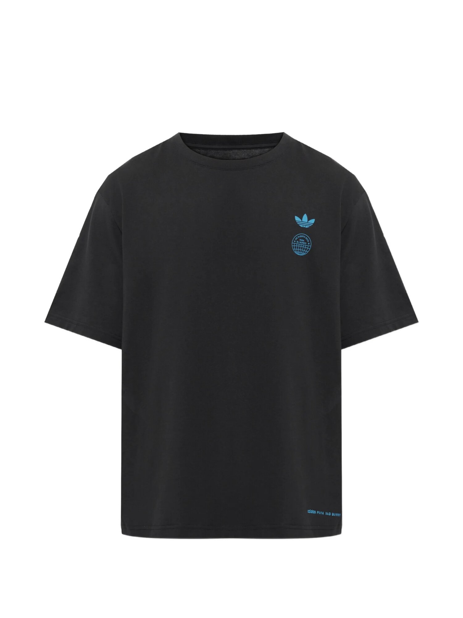 Футболка adidas X Bad Bunny Lisba logo-print cotton T-shirt