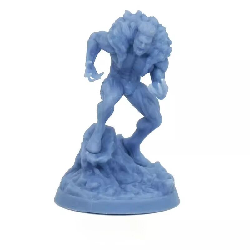 Набор миниатюр Zombicide: Супергерои, Антигерои, Железный костюм, Ледяной бластер и Синий, JIANCHIHU
