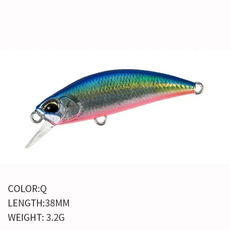 EASYFISH Мини воблер 38 мм, 3.2 г, COLOR Q