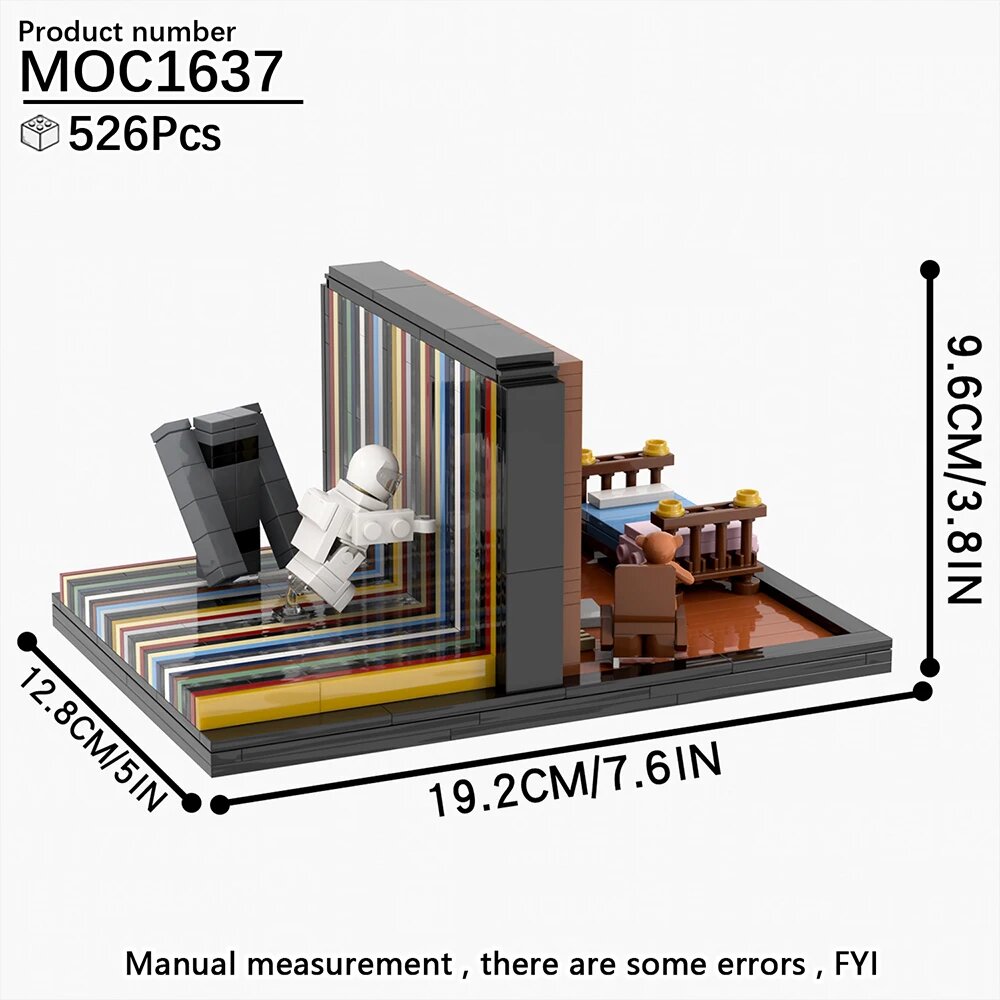 MOOXI MOC строительные блоки MOC1637