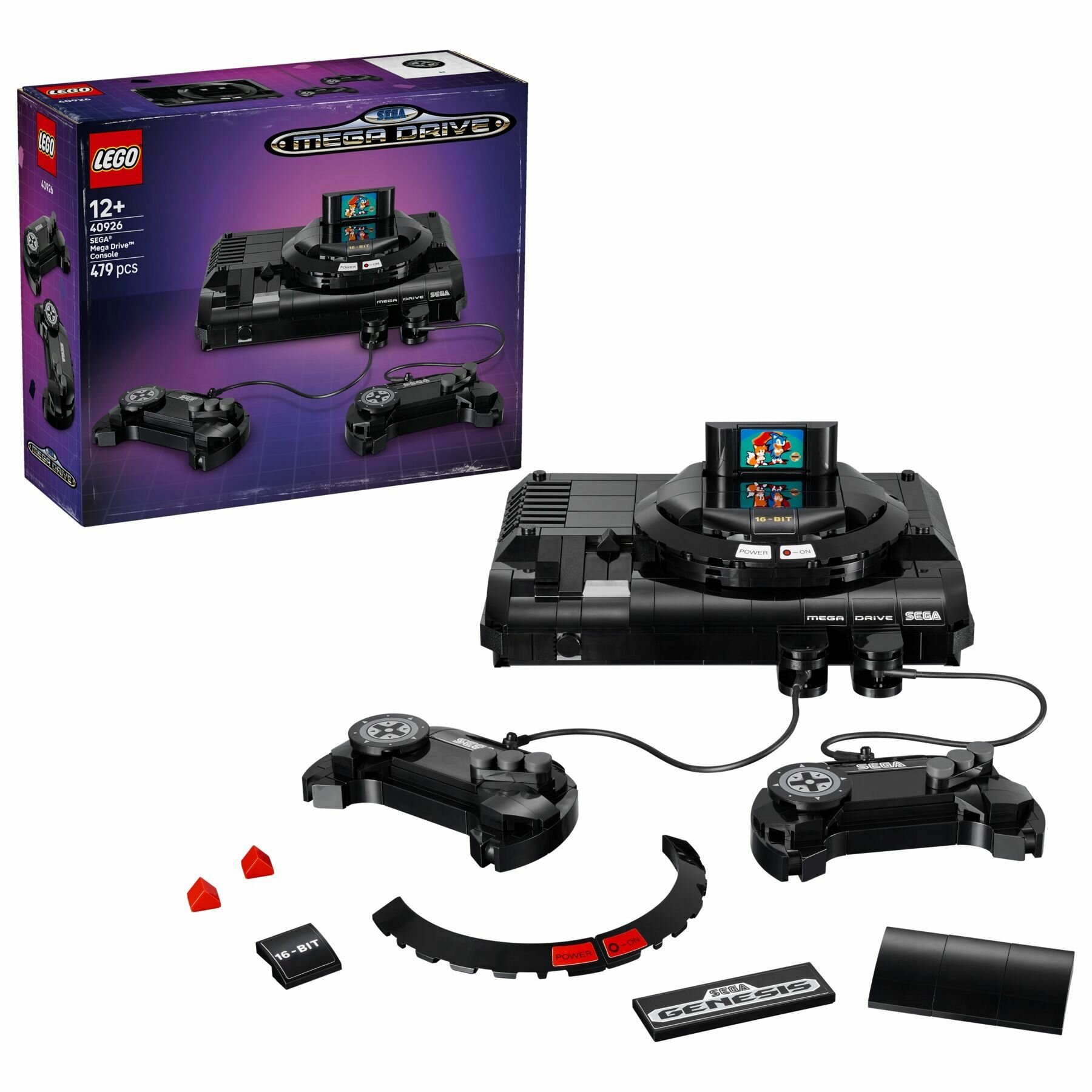 Конструктор LEGO 40926 SEGA Genesis/Mega Drive Приставка SEGA Mega Drive