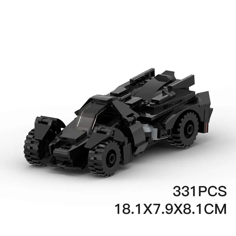 Строительные блоки MOC, колесница рыцаря Аркхэма Бэтмена могут быть деформированы, можно создавать обучающие частицы, блоки, пластиковые конструкции - готовые модели игрушек из строительных блоков