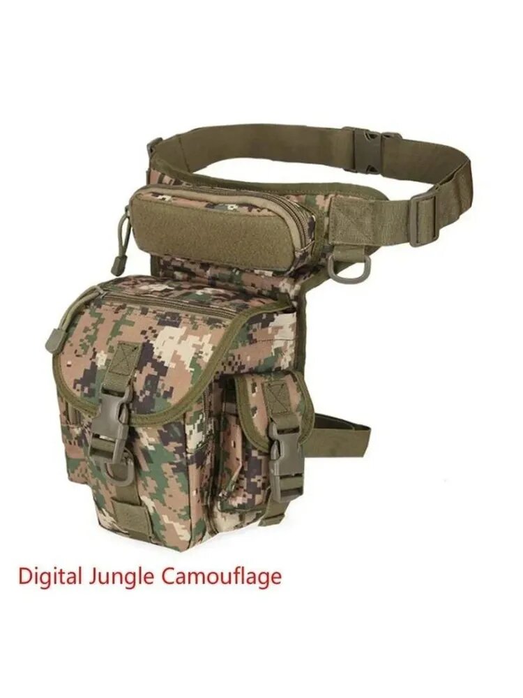 Сумка тактическая NoEnName _ Null Digital jungle, мужская, взрослая, базовая коллекция, полиэстер, одна лямка, 460 г