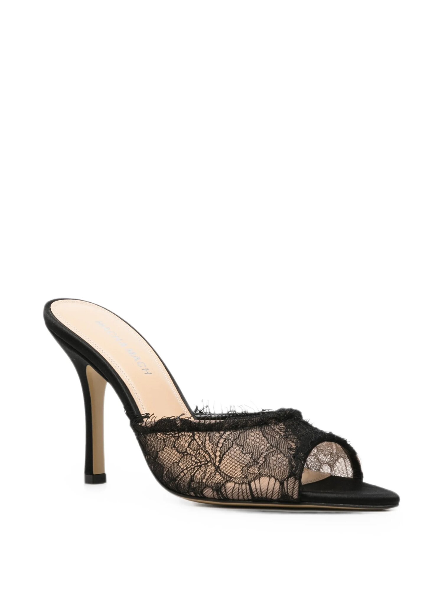 Мюли Mach & Mach Devon Chantilly Lace mules, размер 38 — фото 1