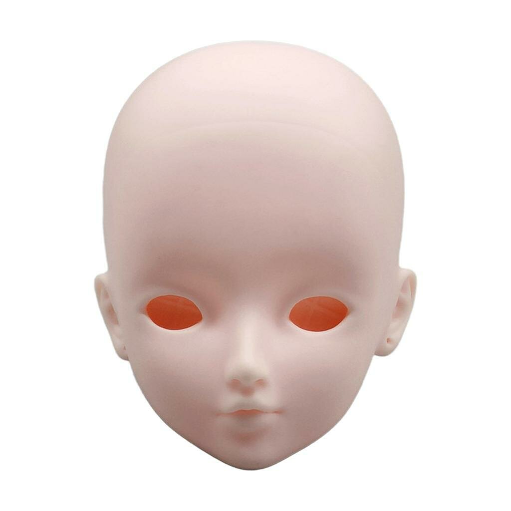 Голова для BJD-куклы 60 см. Материалы для изготовления кукол, игрушки, макияжа для BJD-кукол своими руками.