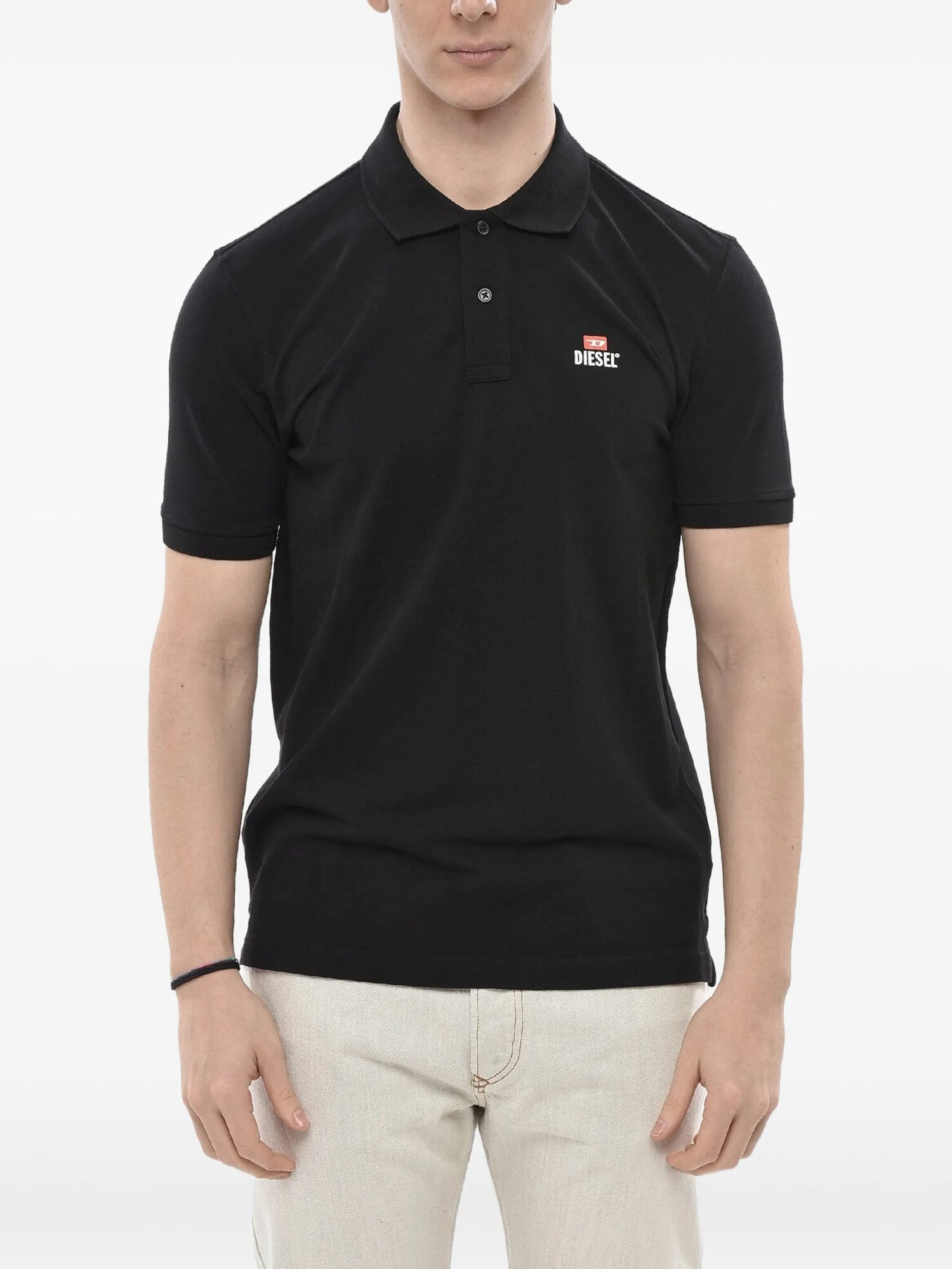 Рубашка Logo-print short-sleeve polo shirt