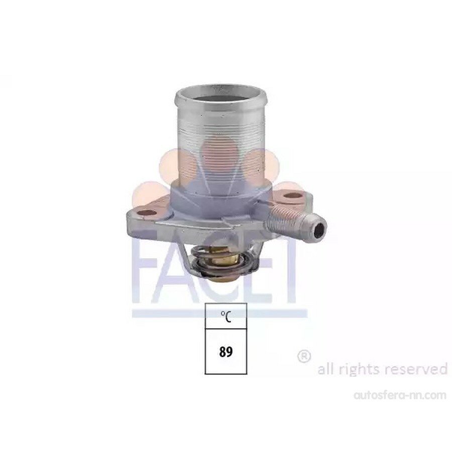 FACET 78330 Термостат (в корпусе) RENAULT: CLIO I (B/C57, 5/357) 1.2 (5/357Y, 5/357K) 90-98, CLIO (B/C57, 5/357) 1.2 (5/357Y, 5/357K) 90-98, KANGOO (KC0/1) 1.2