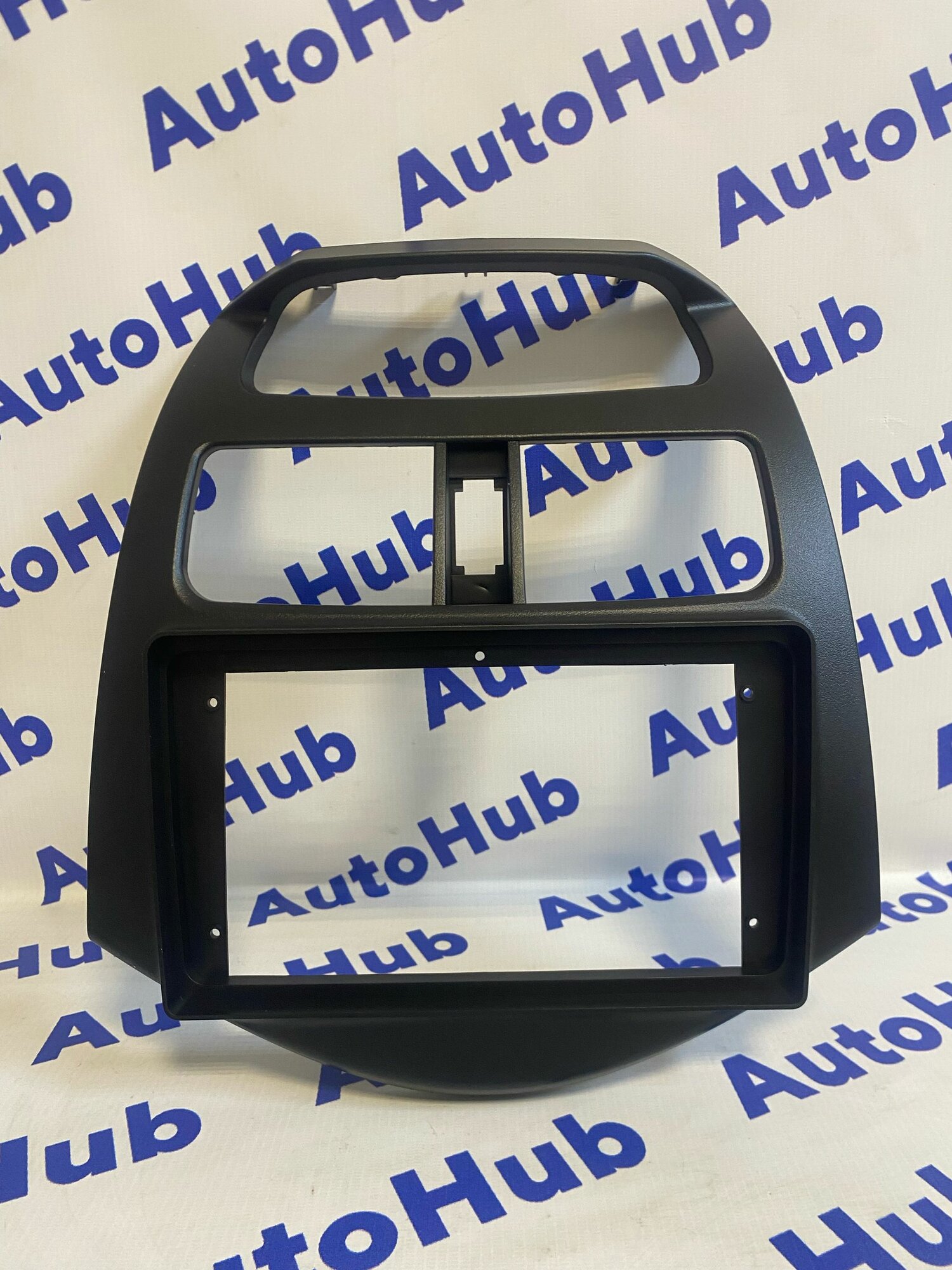 Переходная рамка для магнитолы + провода для подключения Chevrolet Spark 2010-13, Daewoo Matiz 2009-2011 (9 дюймов, цвет: черный)