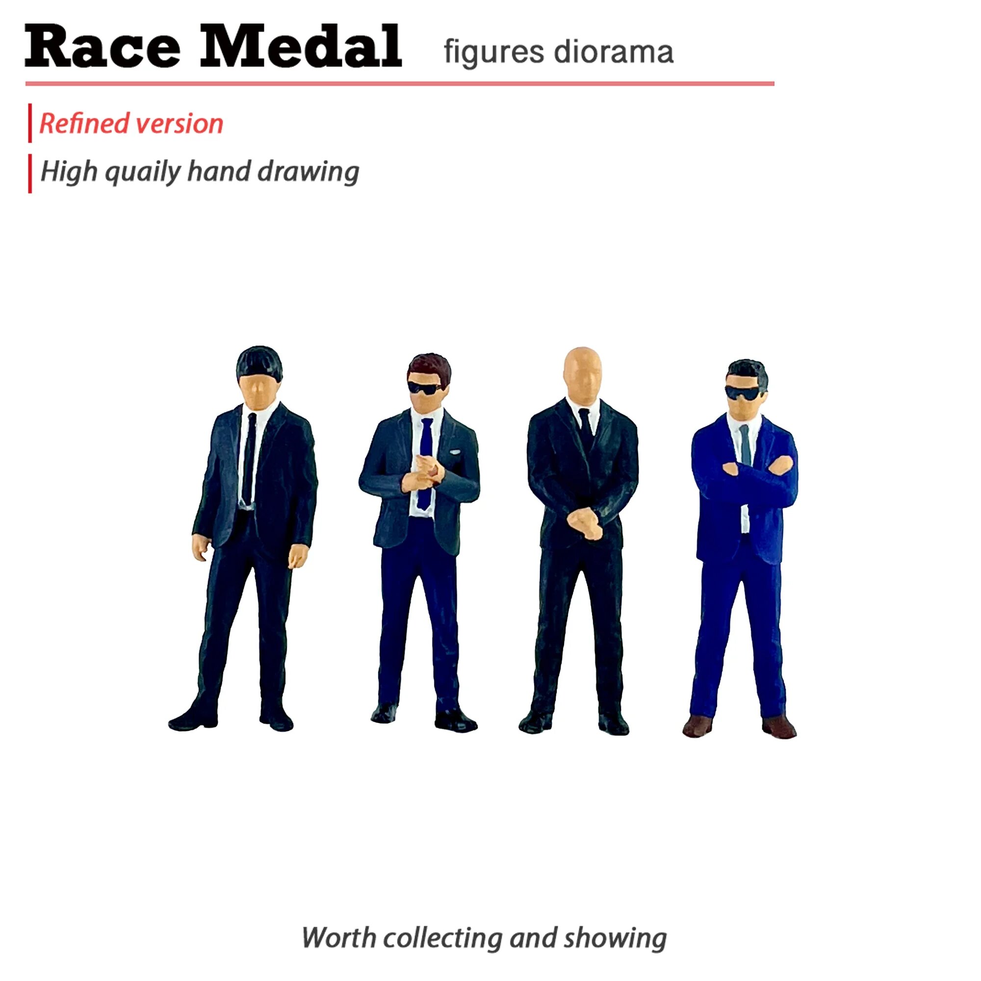 Модель песочного стола 1/64 Desperado RACE MEDAL black