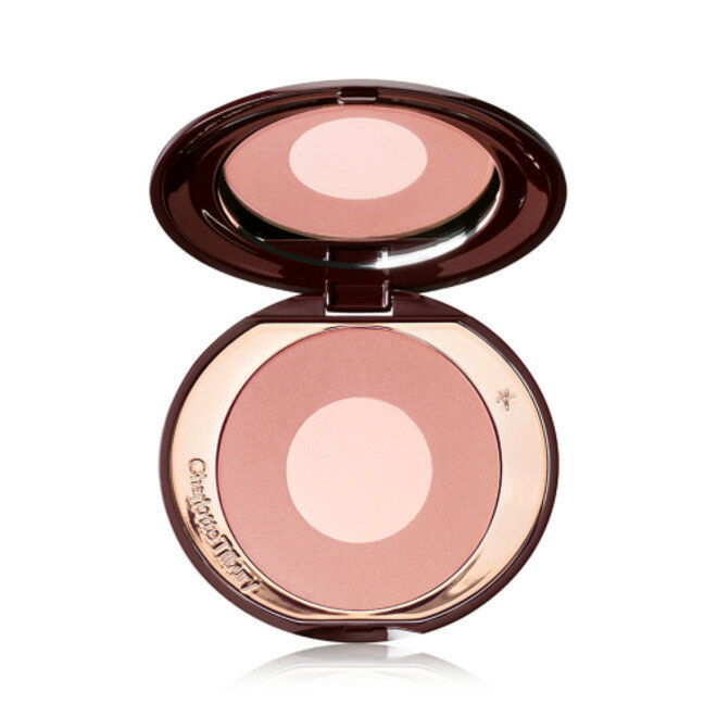 Румяна пудровые двухцветные Charlotte Tilbury Cheek to Chic - Pillow Talk, 8 г