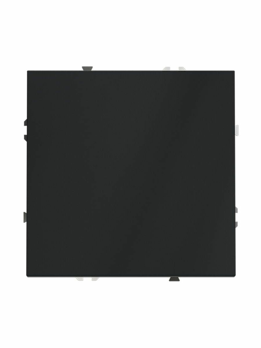 Переключатель проходной 1-кл. СП S70 10А механизм графит Voltum VLS010307