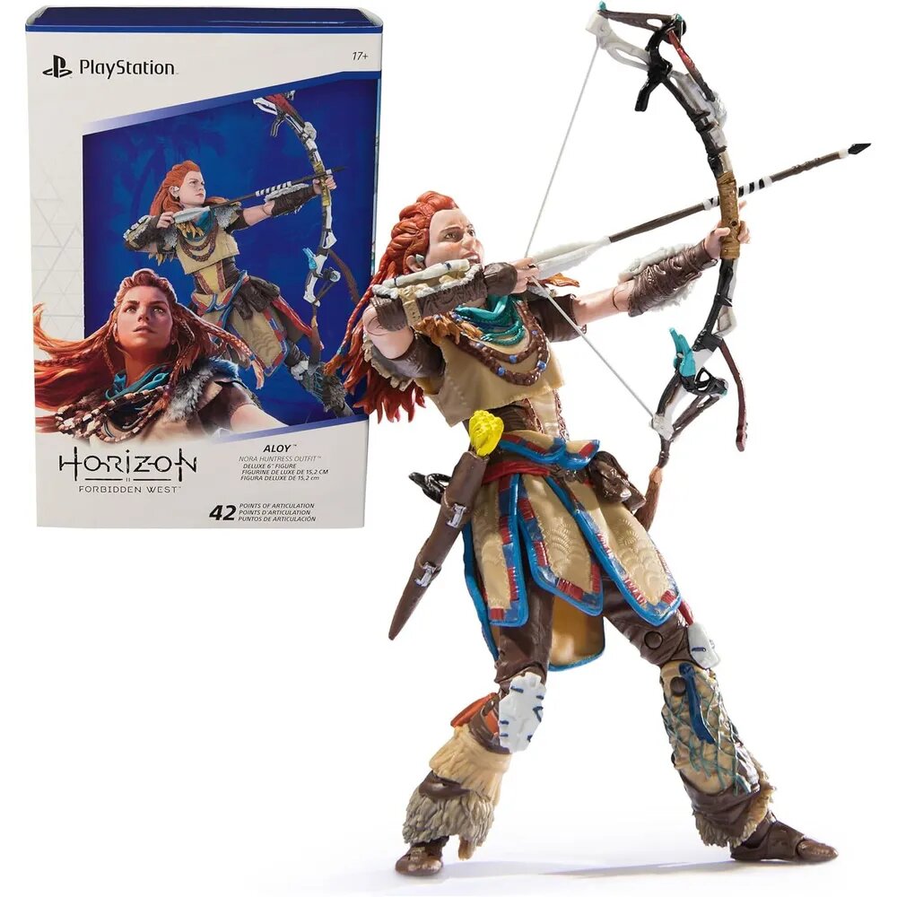 Фигурка Playstation Horizon Forbidden West, Aloy 6 дюймов Версия делюкс