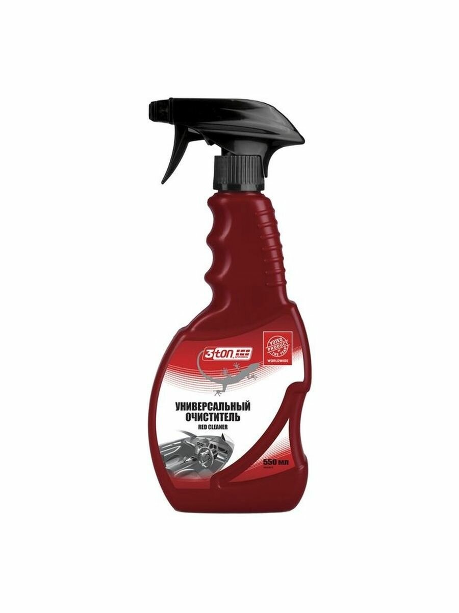 Универсальный очиститель салона автомобиля 3ton Red cleaner (550 мл)