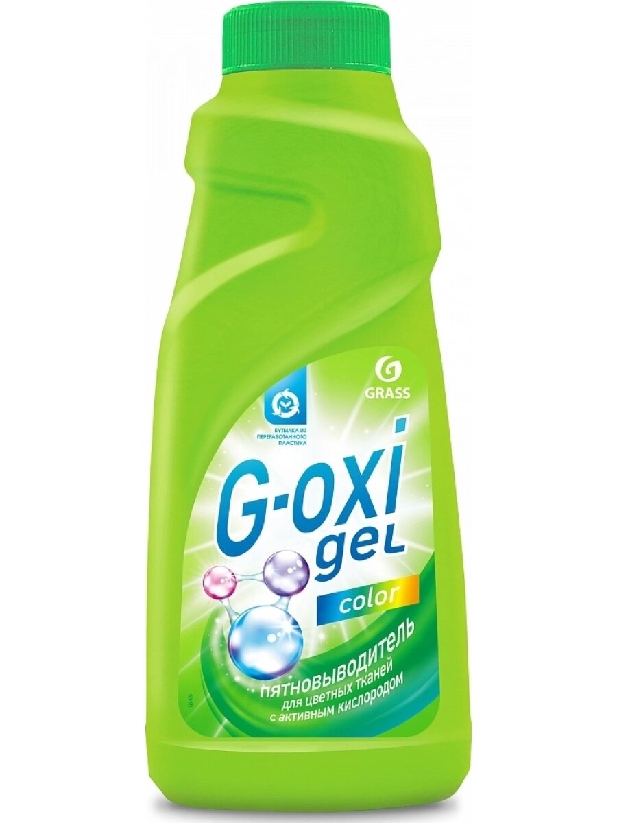 Пятновыводитель для цветных тканей GRASS G-OXI gel color 125409 500мл