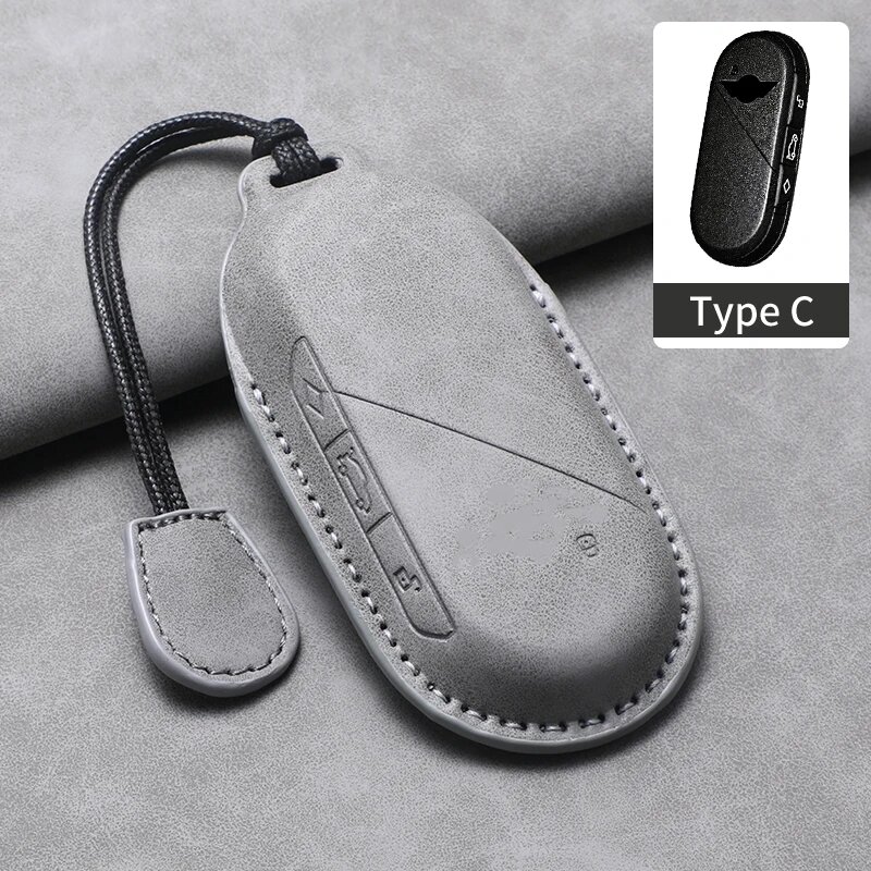Чехол для ключей автомобиля BMW Mini Cooper S JCW F65 F66 F67 E/SE J01 Aceman J05 key Case keychain