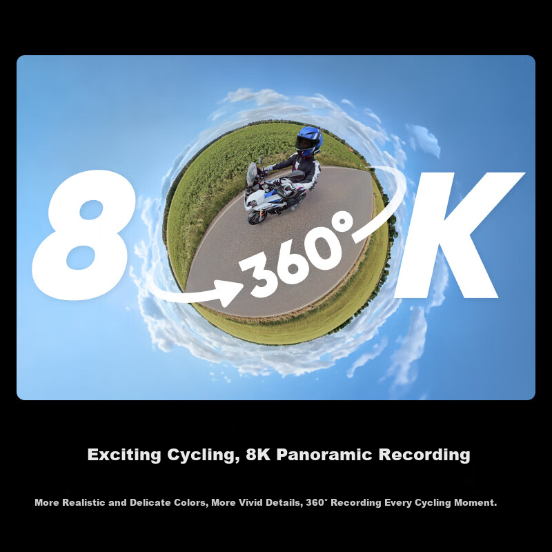 Insta360 X5 BMW Motorrad Limited Edition экшн-камера 8K HDR водонепроницаемая с анти-дрожанием для ночного съемки