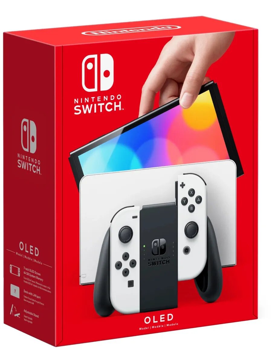 Игровая консоль Switch OLED White — фото 1