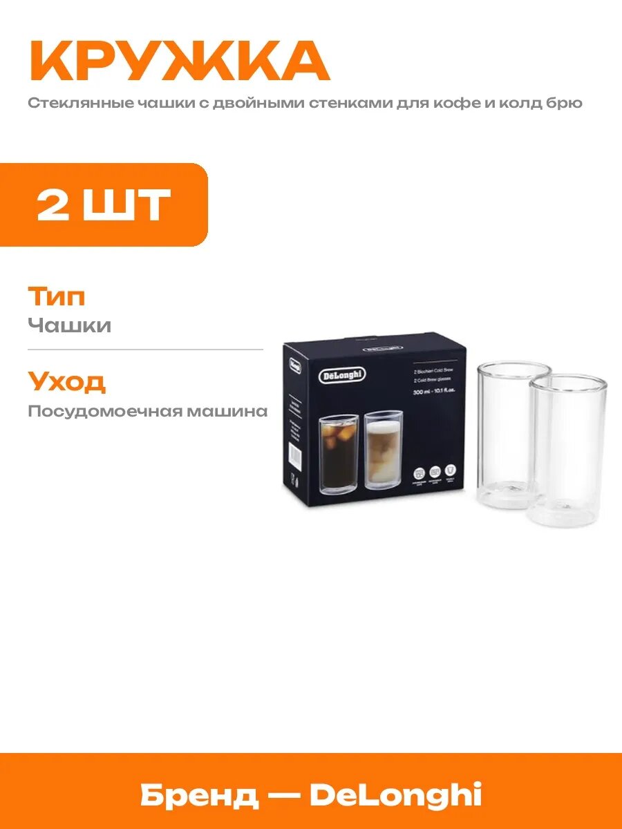 Стаканы из двойного стекла для холодных и горячих напитков