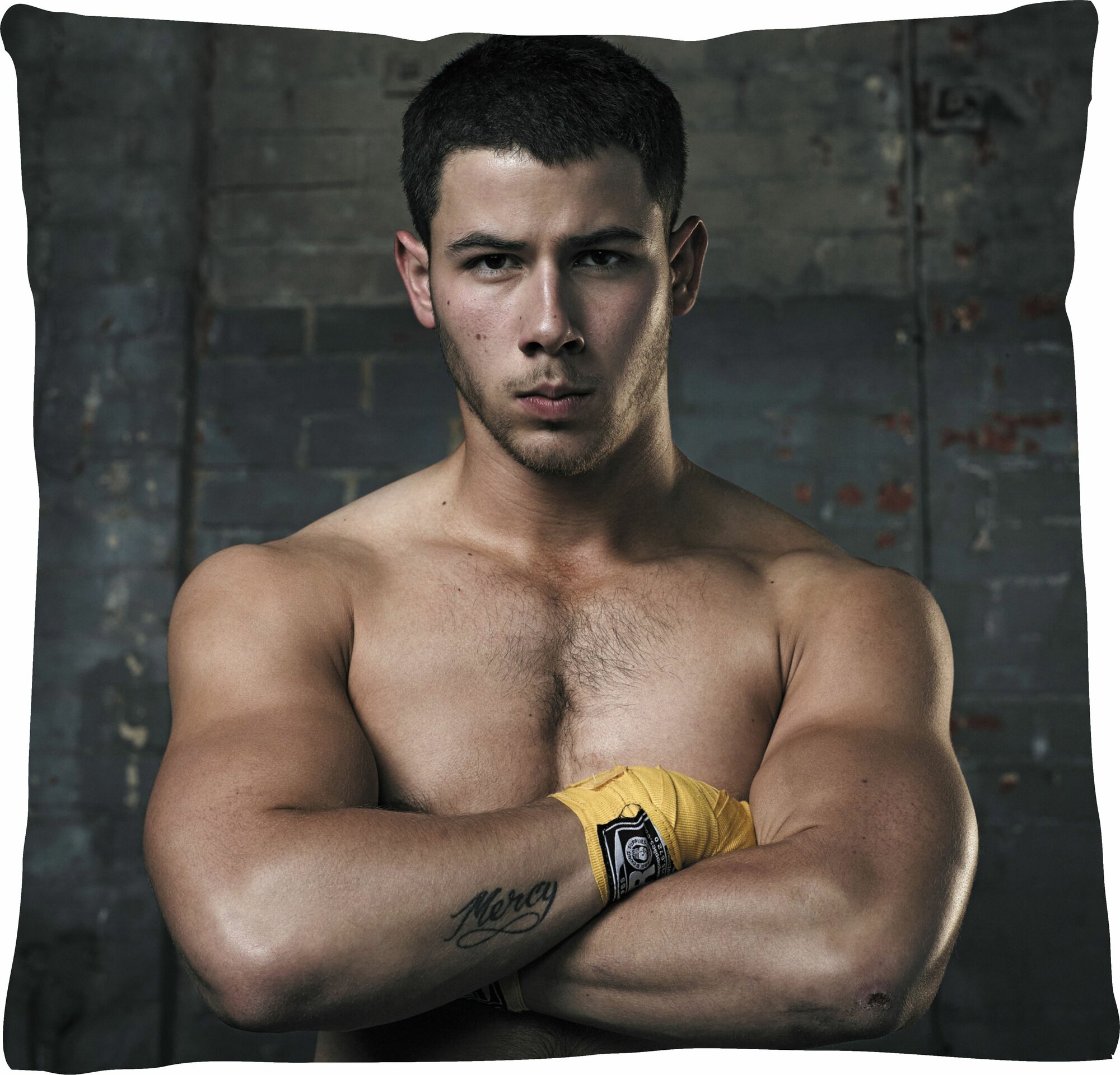 Подушка квадратная Nick Jonas Ник Джонас