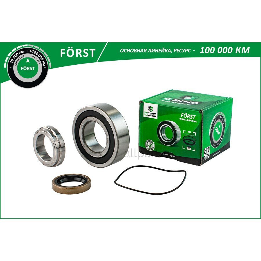 BRING BLK0421R Подшипник полуоси LADA 2121 2123 (компл.) [40x80x23] (BLK0421R) B-RING FORST