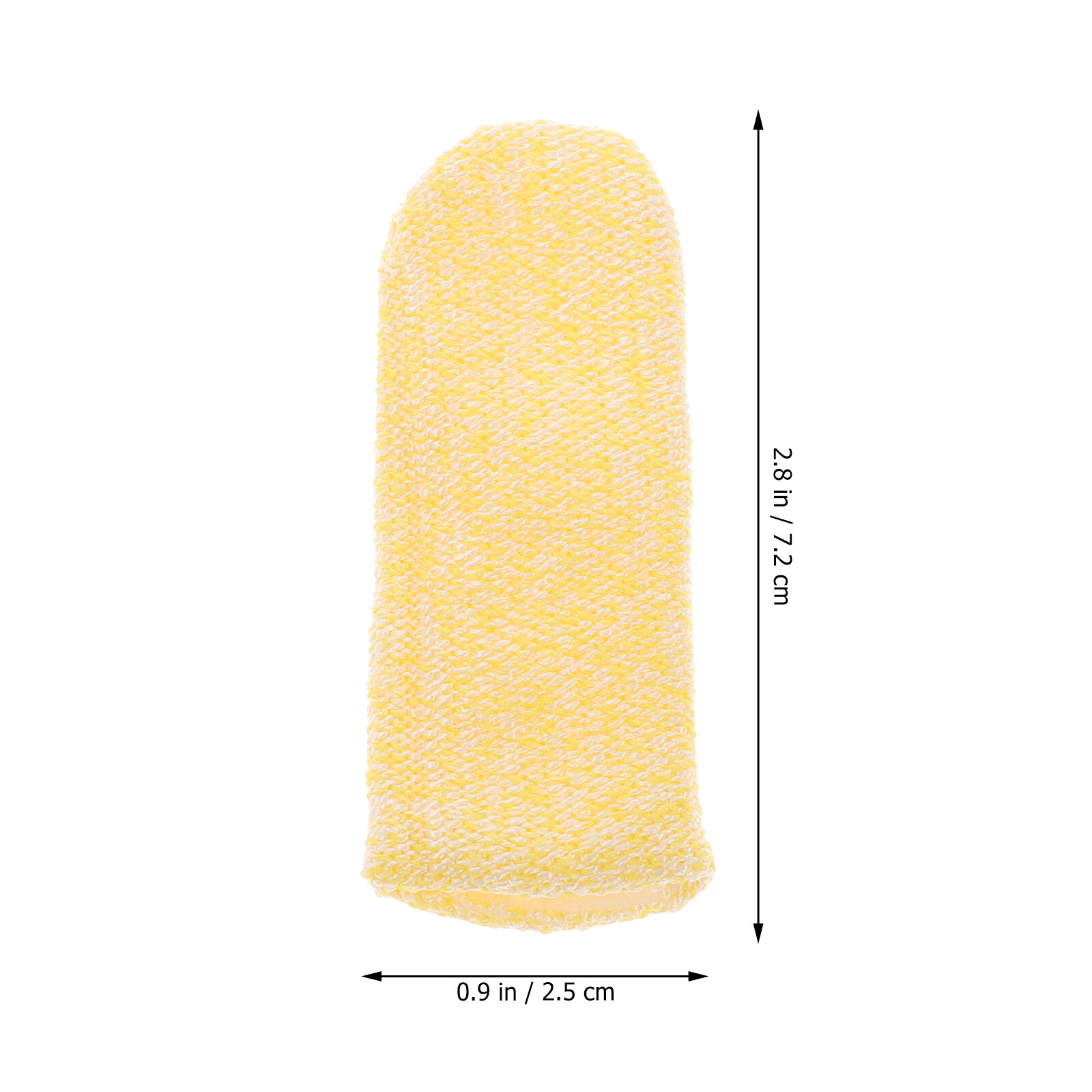 Защитные Накладки Для Пальцев 10 Шт Желтый Цвет 6 5X2 8Cm Отличная Защита Пальцев От Резки