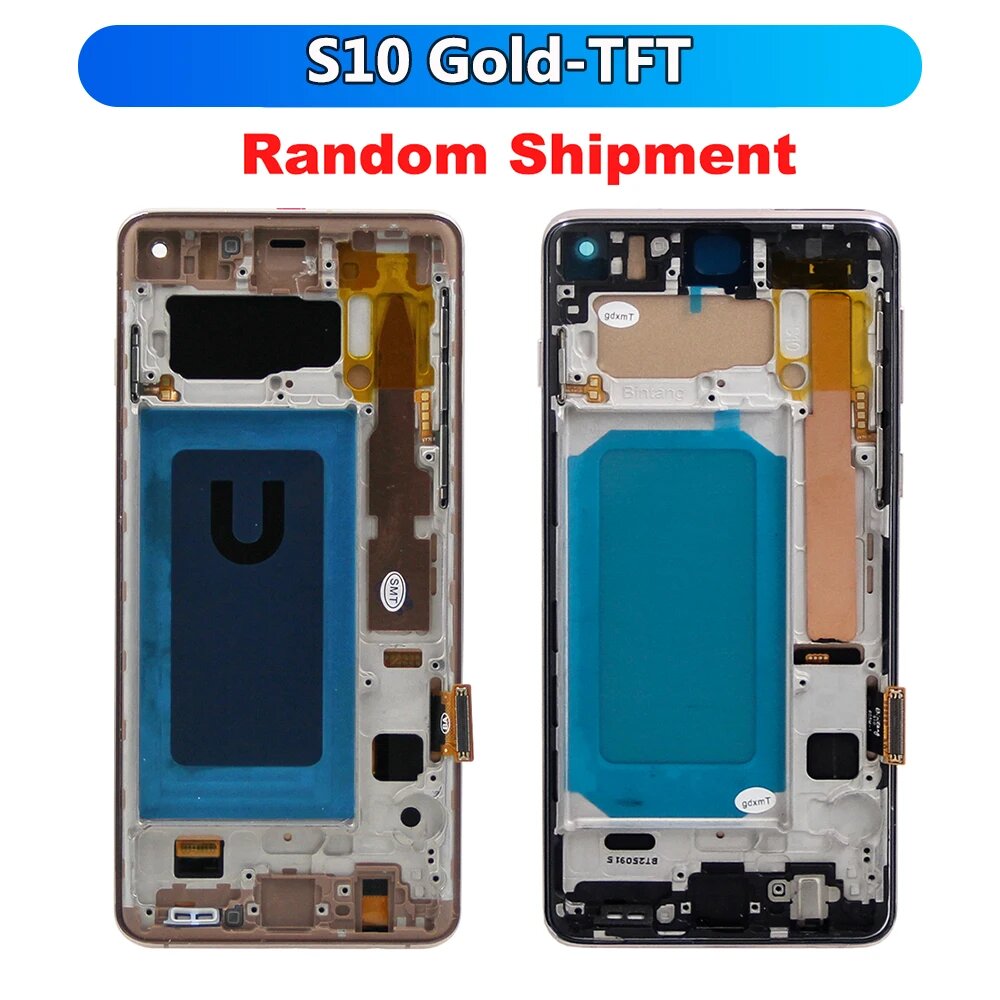 TFT-экран для Samsung Galaxy S10 Plus G975 G975F ЖК-дисплей цифровой сенсорный экран для Samsung Galaxy S10 G973F в сборе