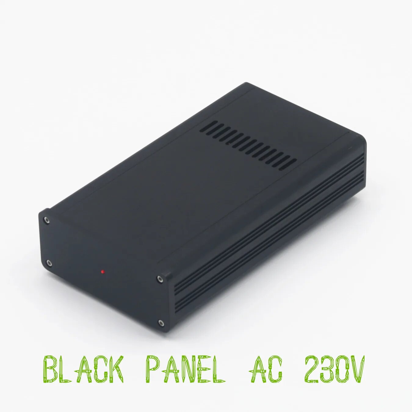 Линейный блок питания SENGTERBELLE 50 Вт для аудиооборудования BLACK panel AC 230V, DC 12V-3A