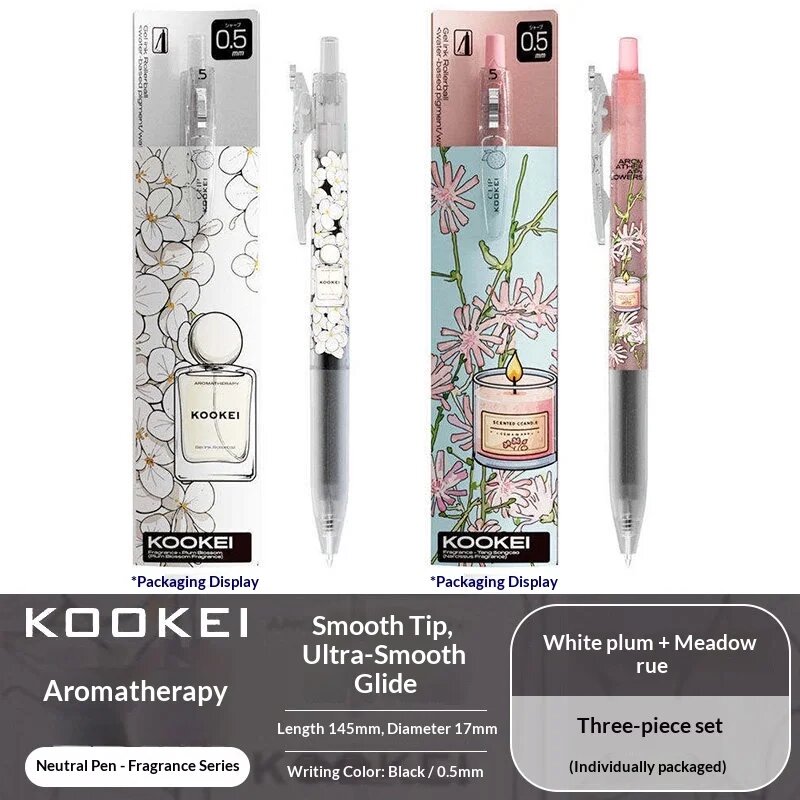 Гелевые ручки KOOKEI Fragrance серия многоцветные 2pcs Pen Set 9