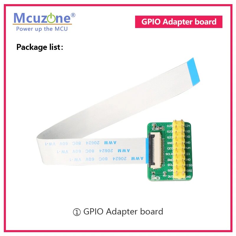 GPIO адаптер MCUZONE для RPi CM5