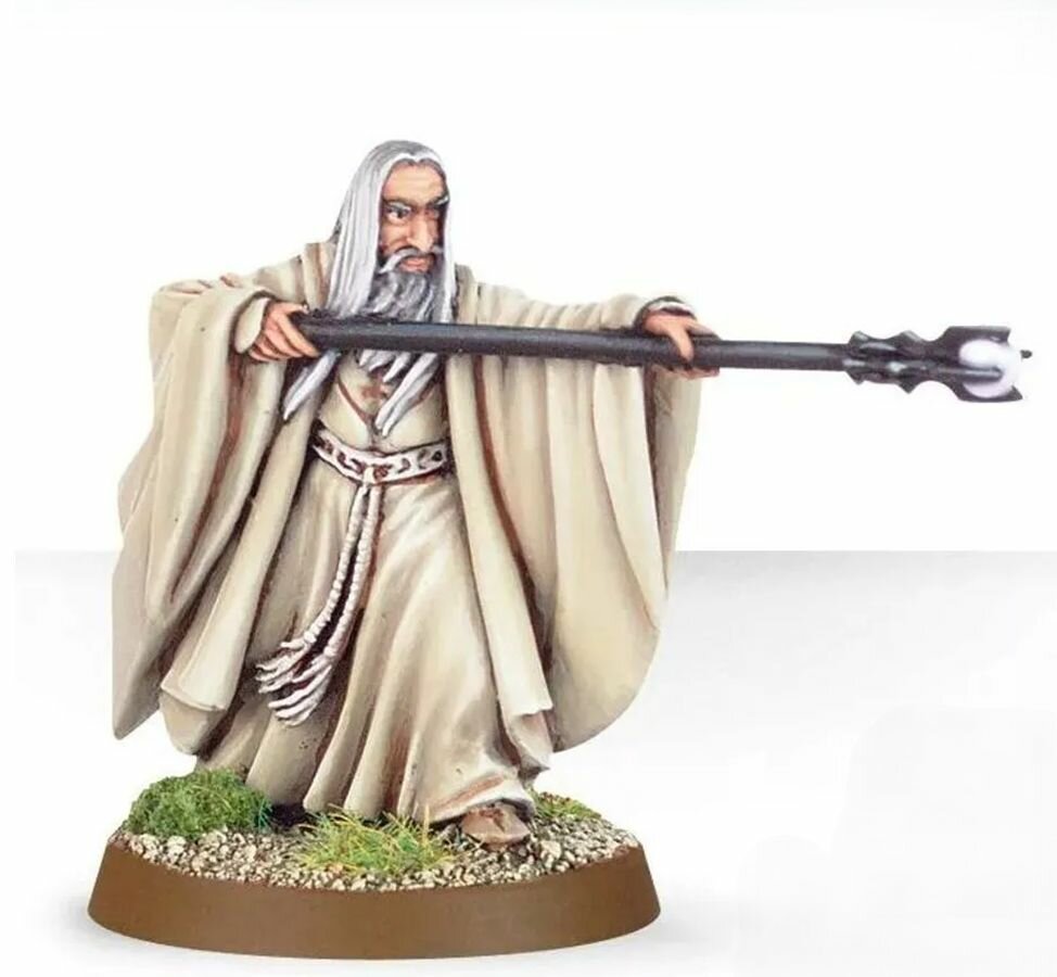 Warhammer Middle Earth Миниатюра Saruman the White