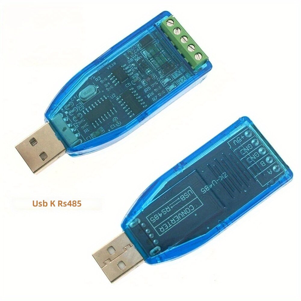Промышленный USB-адаптер RS485/RS232, полудуплексный, двунаправленный, с конвертером CH340 и защитой TVS