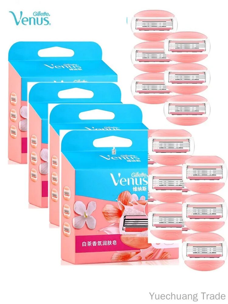 Сменные кассеты для бритвы Gillette Venus Breeze ,12 шт.