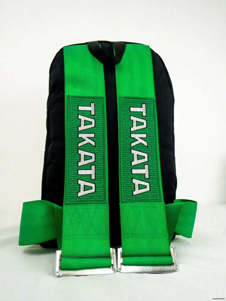 Рюкзак унисекс JDM BRIDE TAKATA, зеленый, нейлон, 45x32x15 см — фото 1